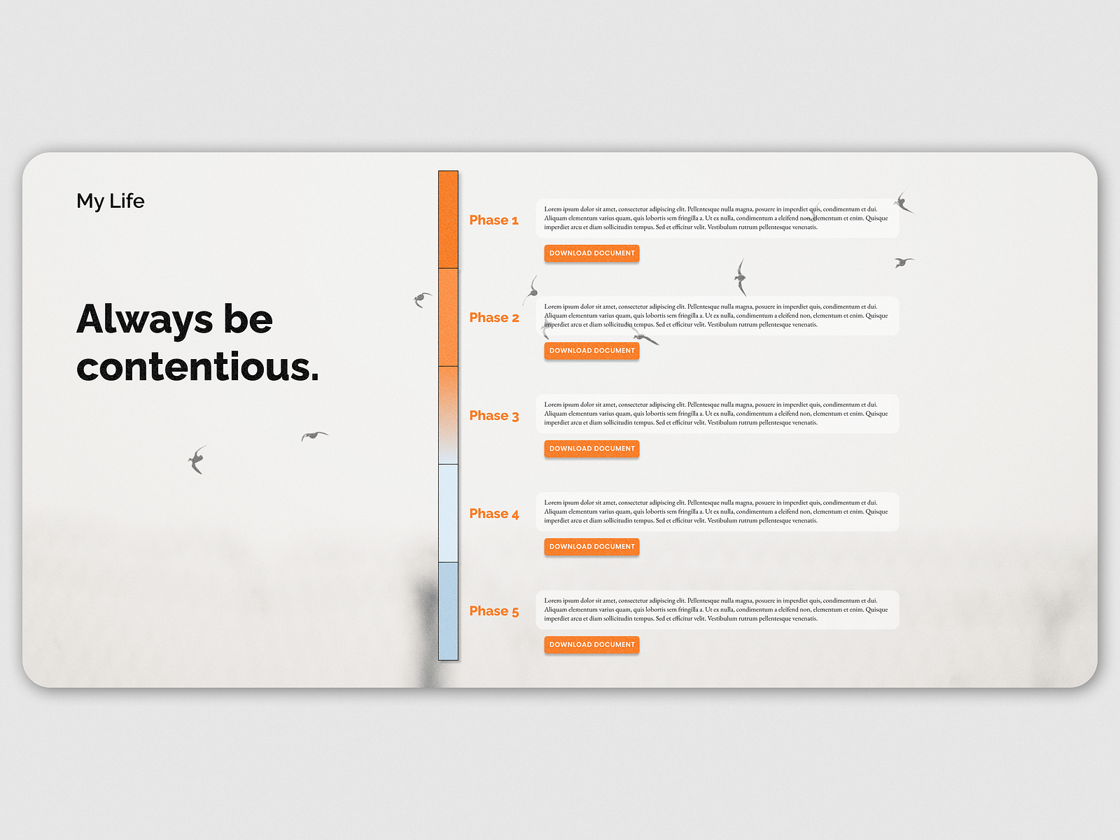 Timeline Design for Landing Page by Muhammed Emin Kocaman on Dribbble