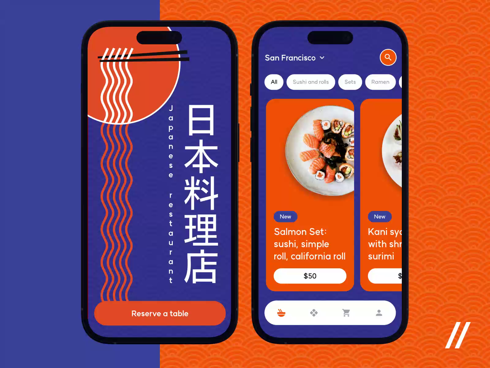 Japanese restaurant app by Purrweb UI/UX Agency on Dribbble