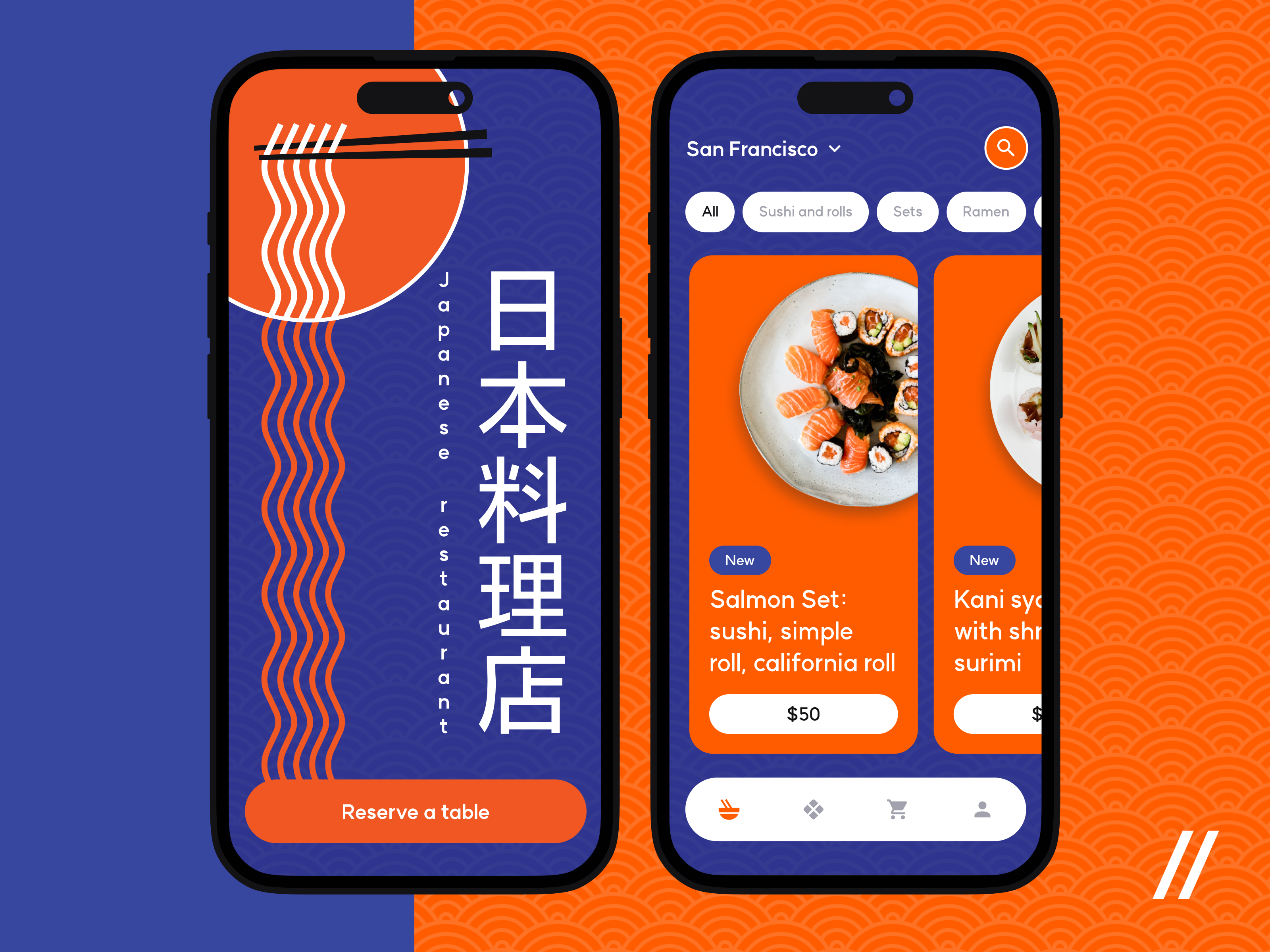Japanese restaurant app by Purrweb UI/UX Agency on Dribbble