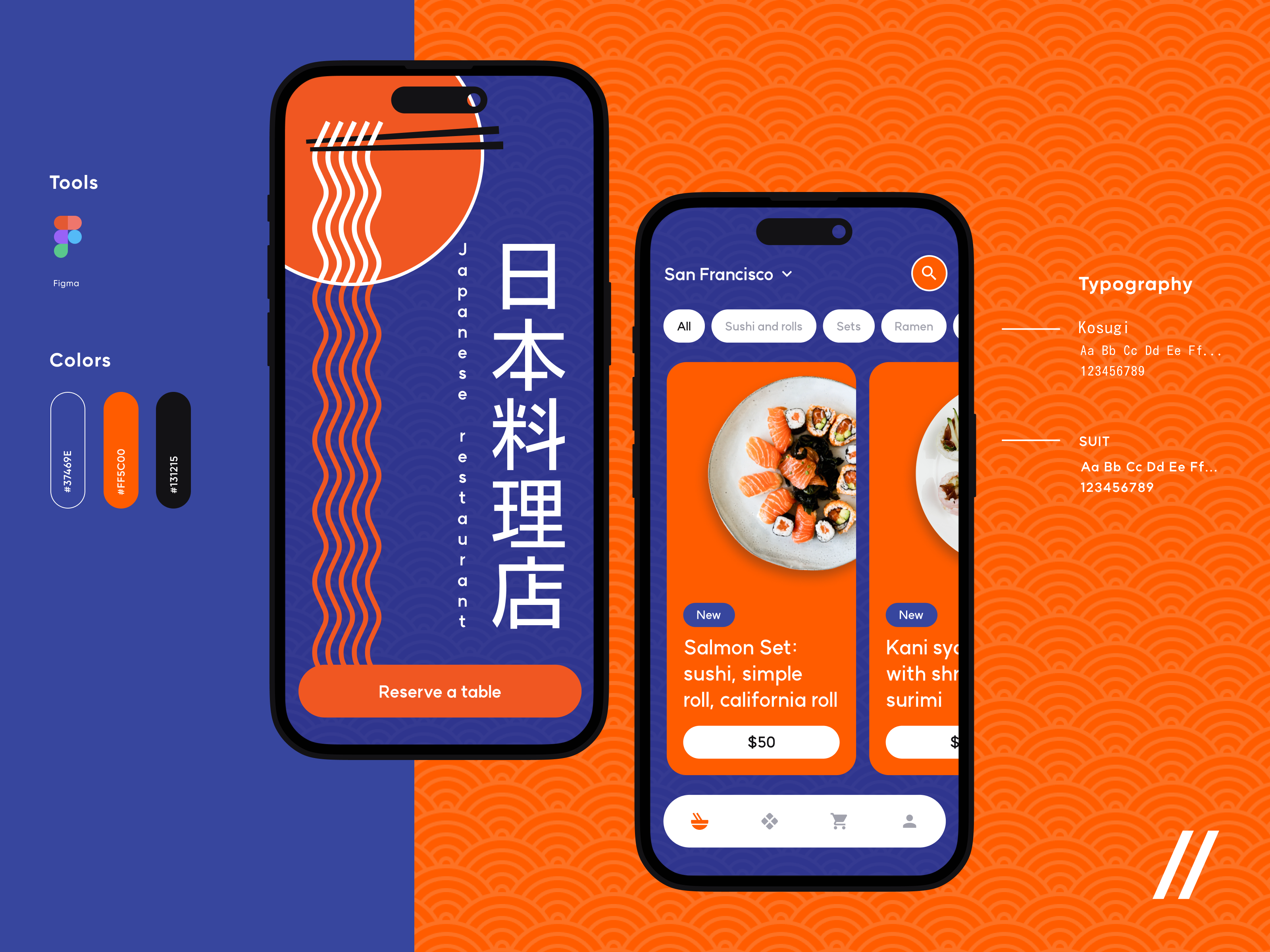Japanese restaurant app by Purrweb UI/UX Agency on Dribbble