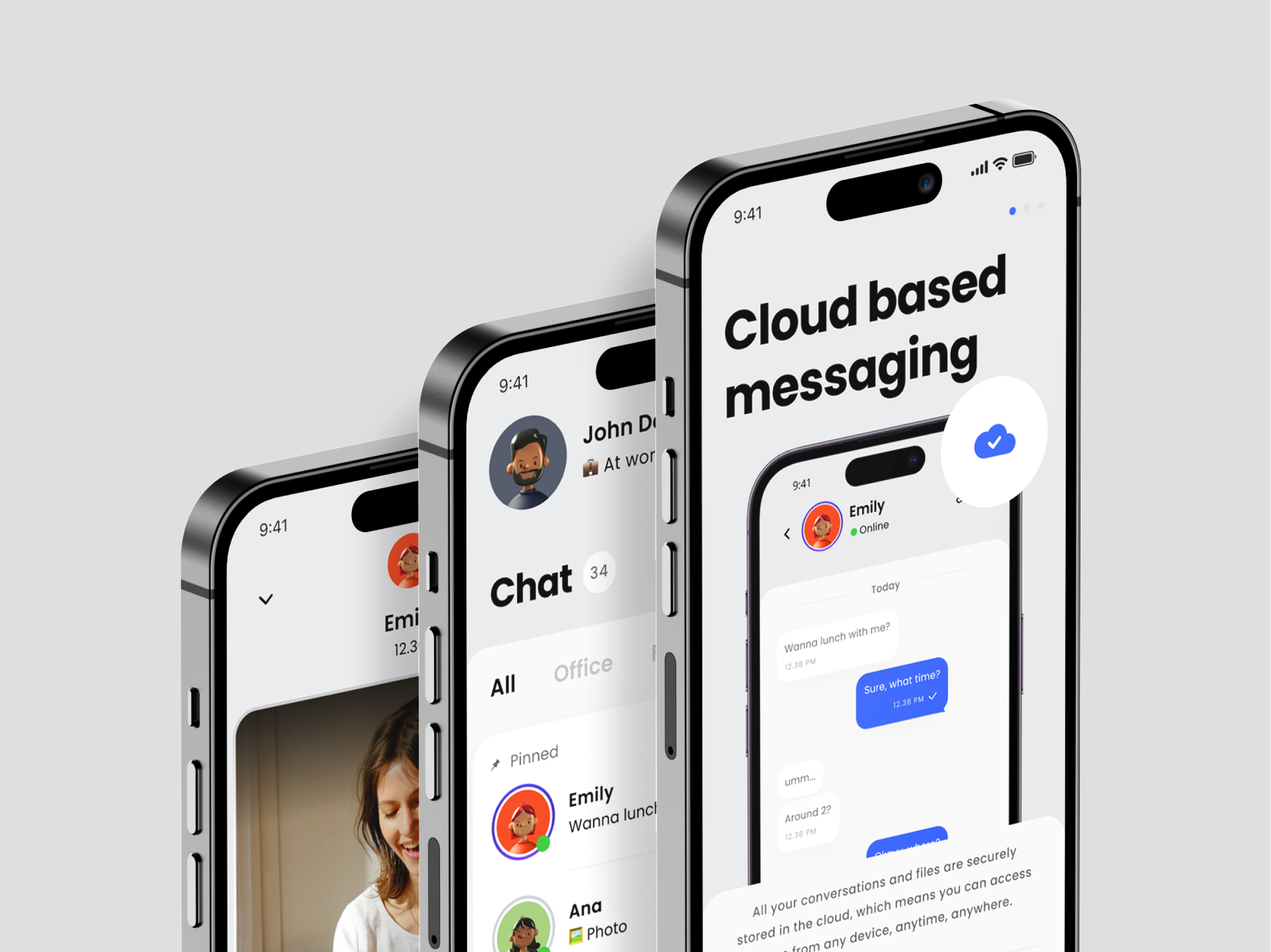 Chatinc - Message App UI KIT (Mockup) by Zhofran Ardyan for Hatypo ...
