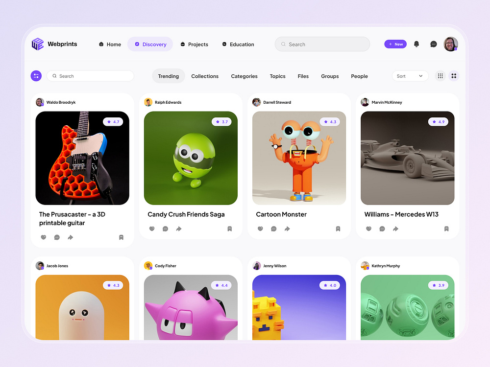 Mobile Navigation Animation by Katie Cooper for Forge Studio on Dribbble