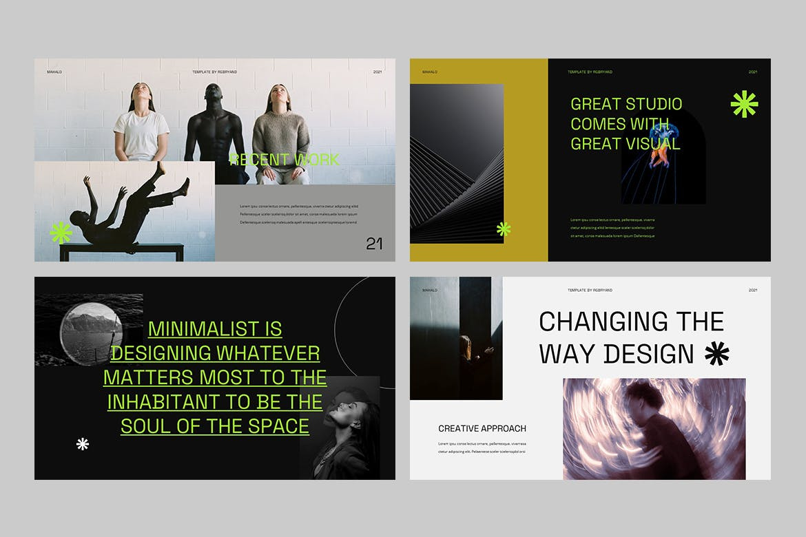 MAHALO - Creative Powerpoint Template by Deck Genius on Dribbble