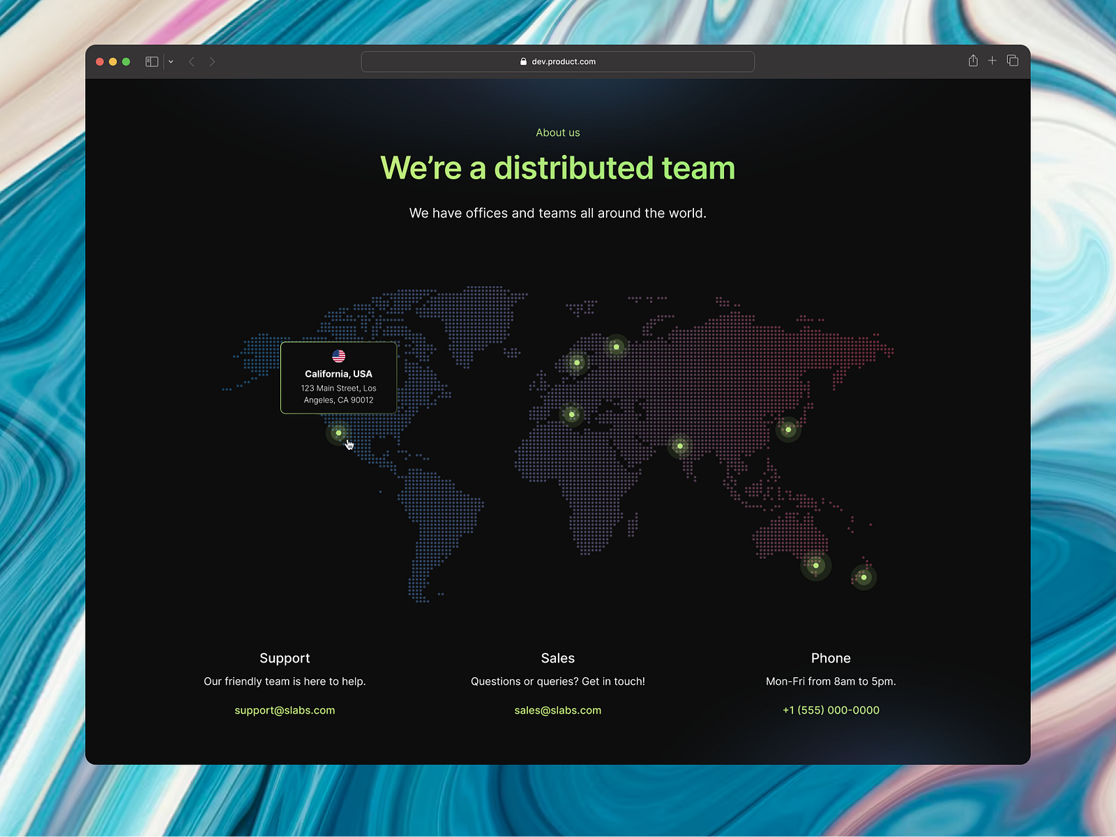 Working location - Landing Page Concept by Hiep on Dribbble Working location - Landing Page Concept by Hiep on Dribbble