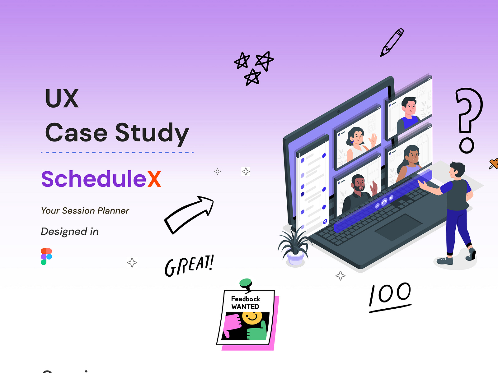 Case Study - ScheduleX, A Session Planner App by Ravi Magadi on Dribbble
