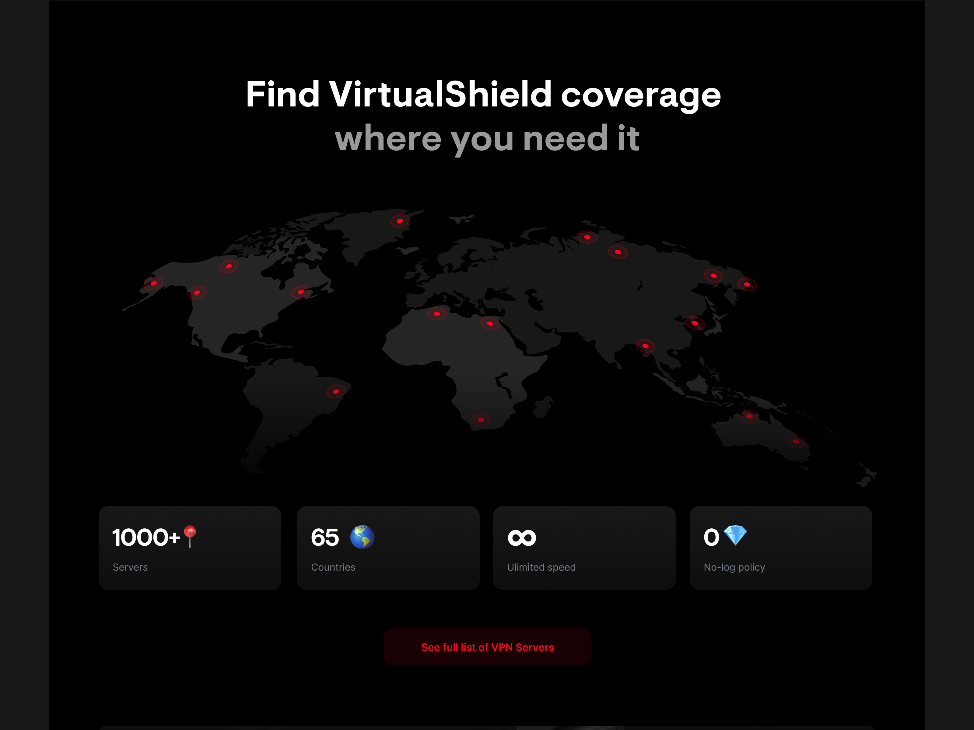 VirtualShield: Homepage by Mateusz Piatek for Properly on Dribbble