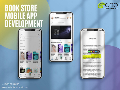 Book Store Mobile App Development by Echoinnovate IT - Mobile App ...