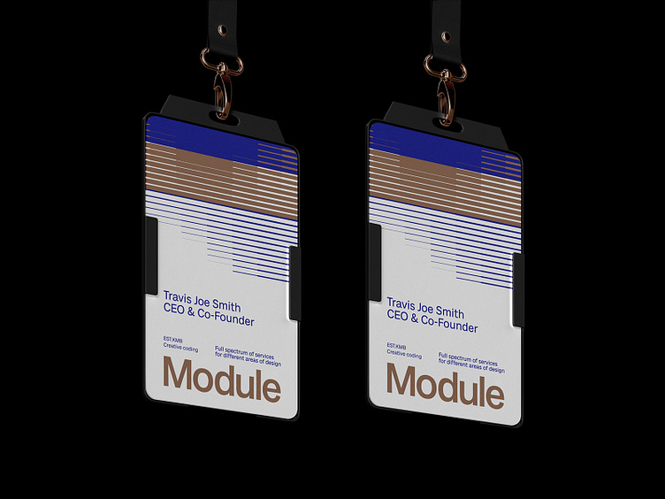 The Module visual identification by Mr.Mockup™ on Dribbble