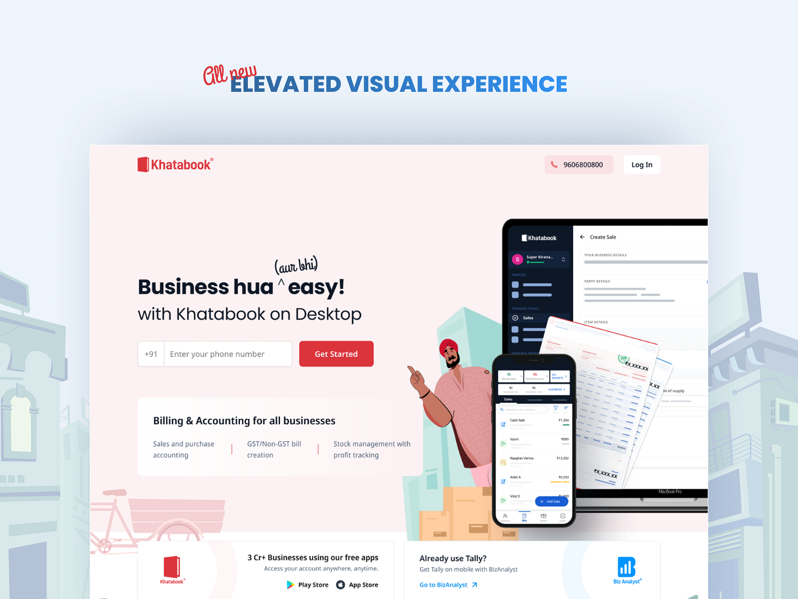 Khatabook on Desktop by Karthick Murari on Dribbble