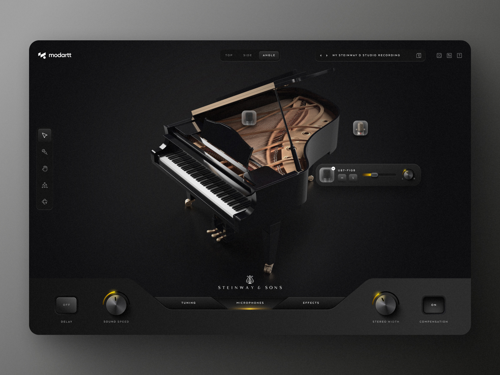 Modartt Piano Plugin Concept by Timothy Boros on Dribbble