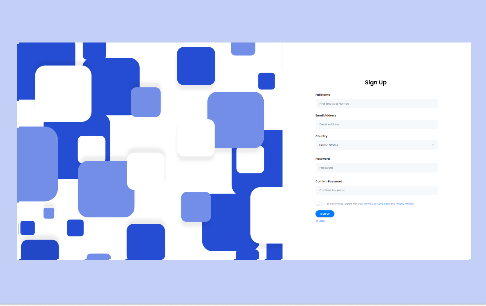 Sign Up Screen by Gookul evr on Dribbble