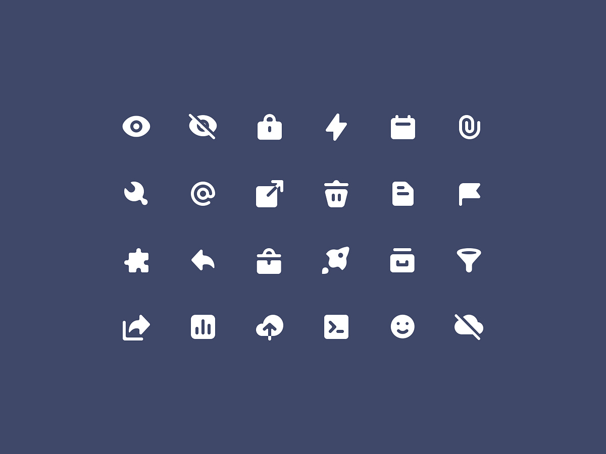 Shortcut UI Icons by John Sherwin for Shortcut on Dribbble