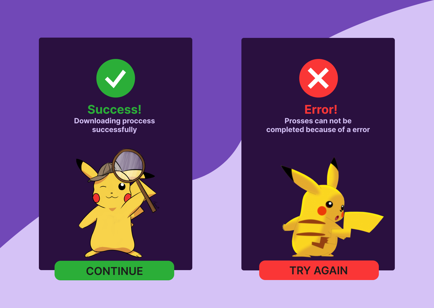 Daily Ui Challenge Day 11 Flash Error Message Screen By Anshika Verma On Dribbble 