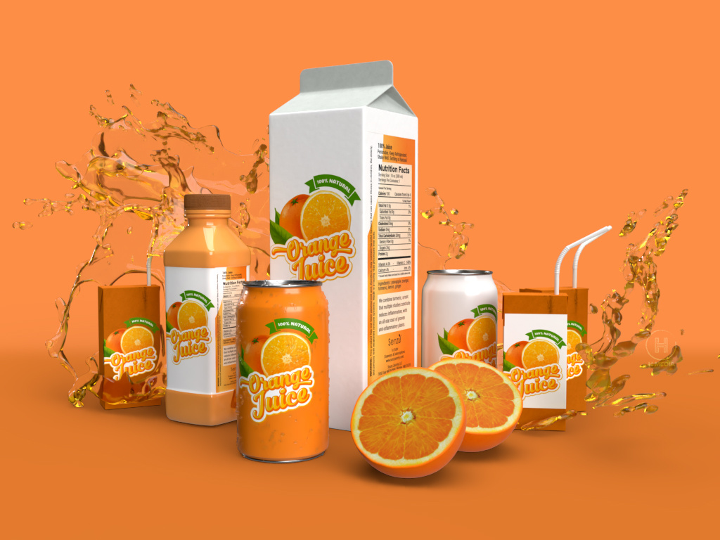 Fruit Juice Product Package Design by Harold Hanson Udokwere on Dribbble