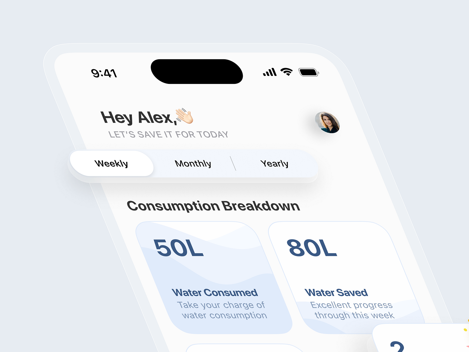 Water Consumption App | Minimalist Interface | Simplifies UX by Asim ...