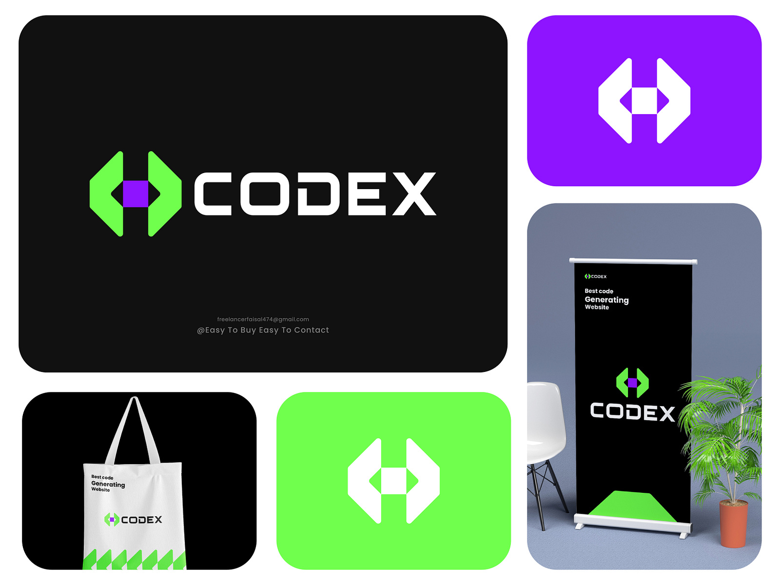 Logo, Logo Design, Coding, Software by Fieon Art on Dribbble