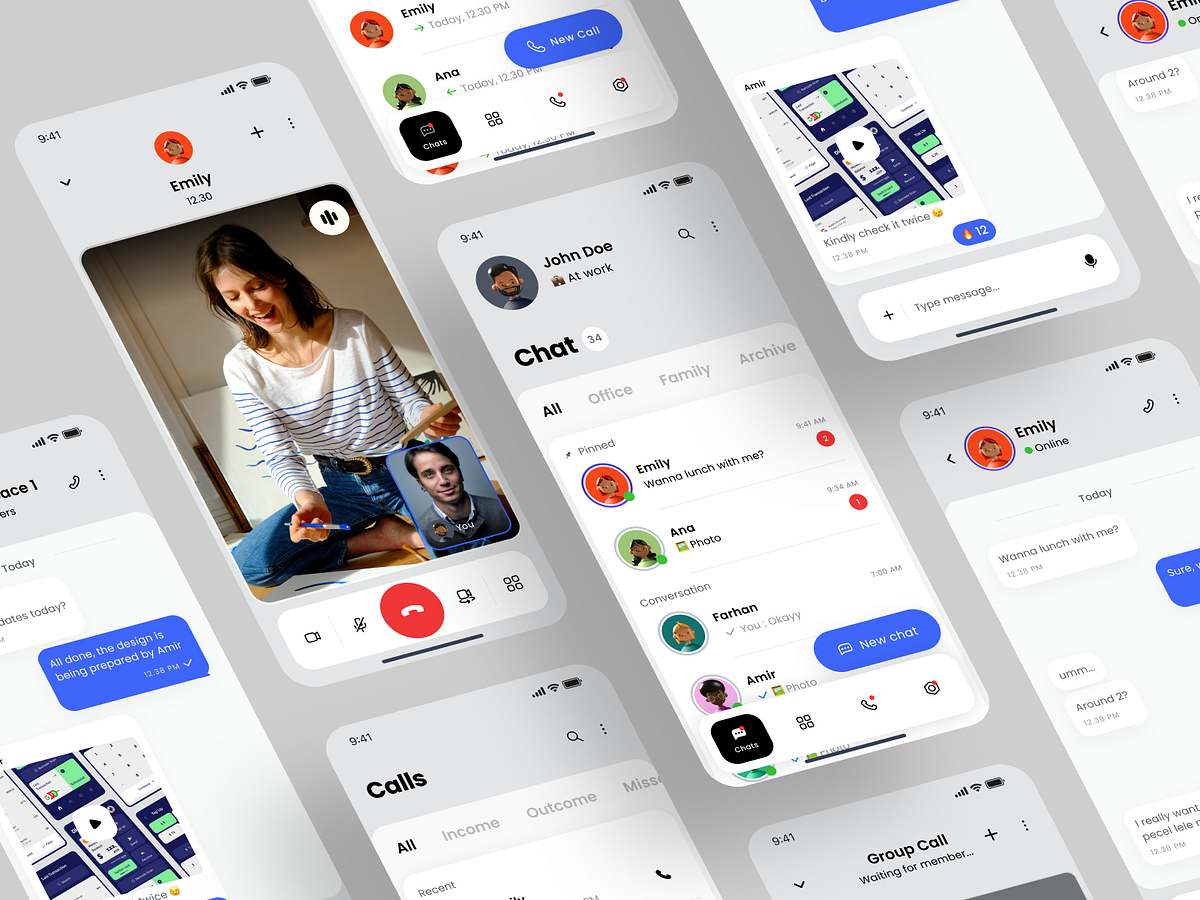 Browse thousands of Group Chat images for design inspiration | Dribbble