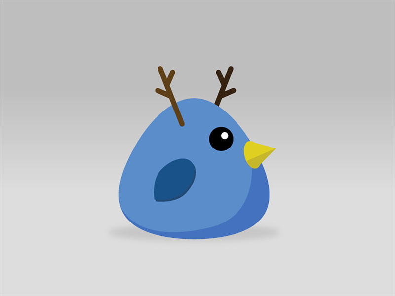 Bluebird icon by Nick Snyder on Dribbble