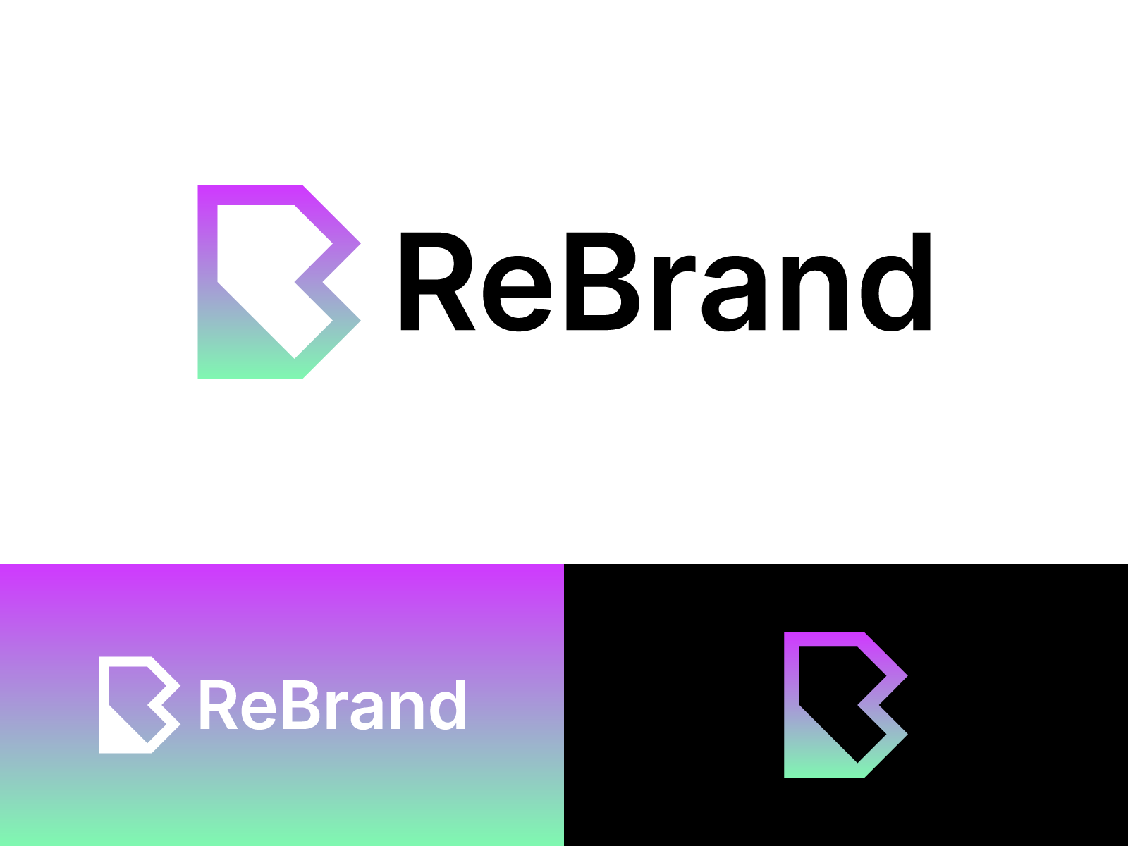 ReBrand by Muhammad Aslam on Dribbble