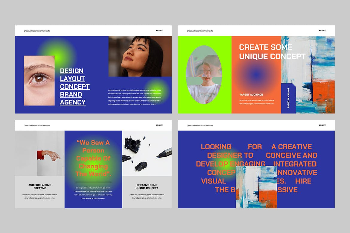 ASSIVE - Creative Powerpoint Template by Deck Genius on Dribbble