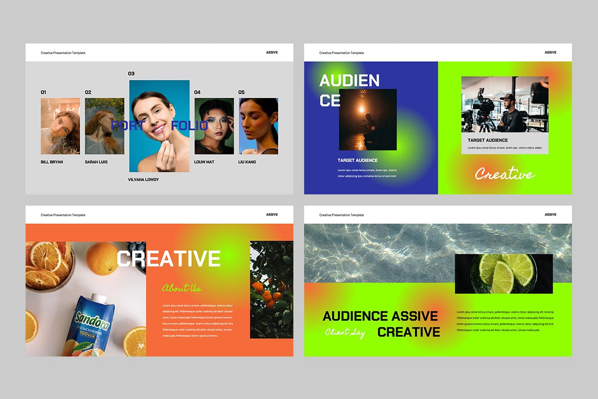 ASSIVE - Creative Powerpoint Template by Deck Genius on Dribbble