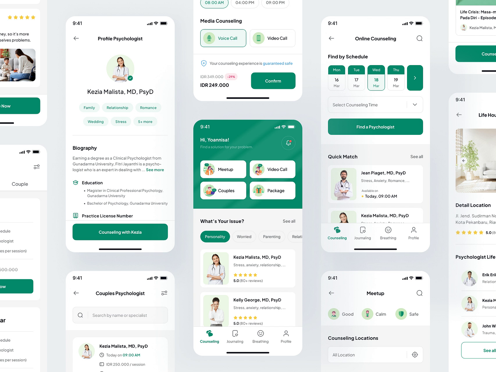 Kalby - Counseling App by Rifqy Dipa for Dipa Inhouse on Dribbble