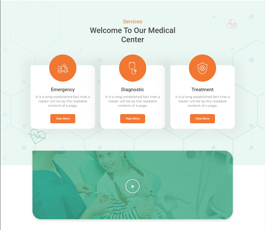 REMED Medical Elementor Template Kit by Evonicsoft Creative Agency on Dribbble