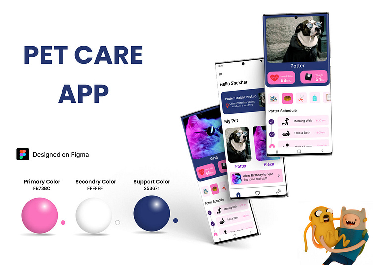 Pet Care App Screens by Chandra Shekhar on Dribbble