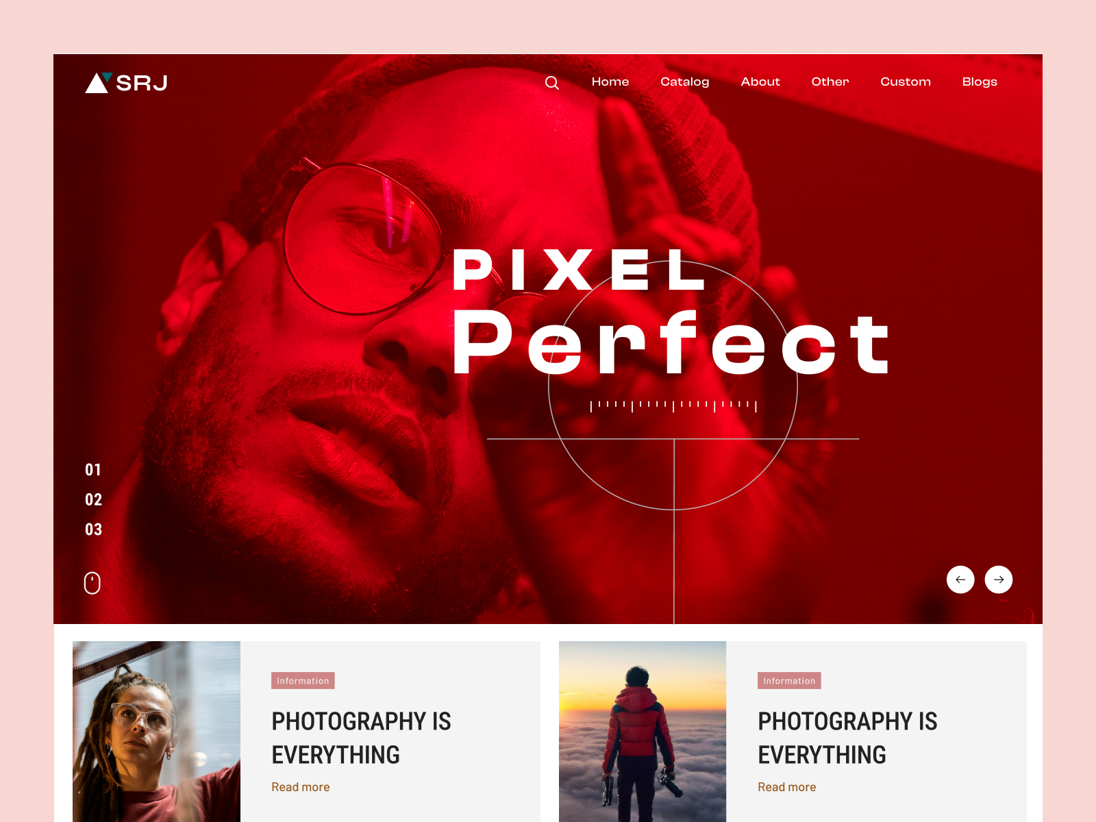 Pixel Prefect Photography design by Satgur Galhe on Dribbble