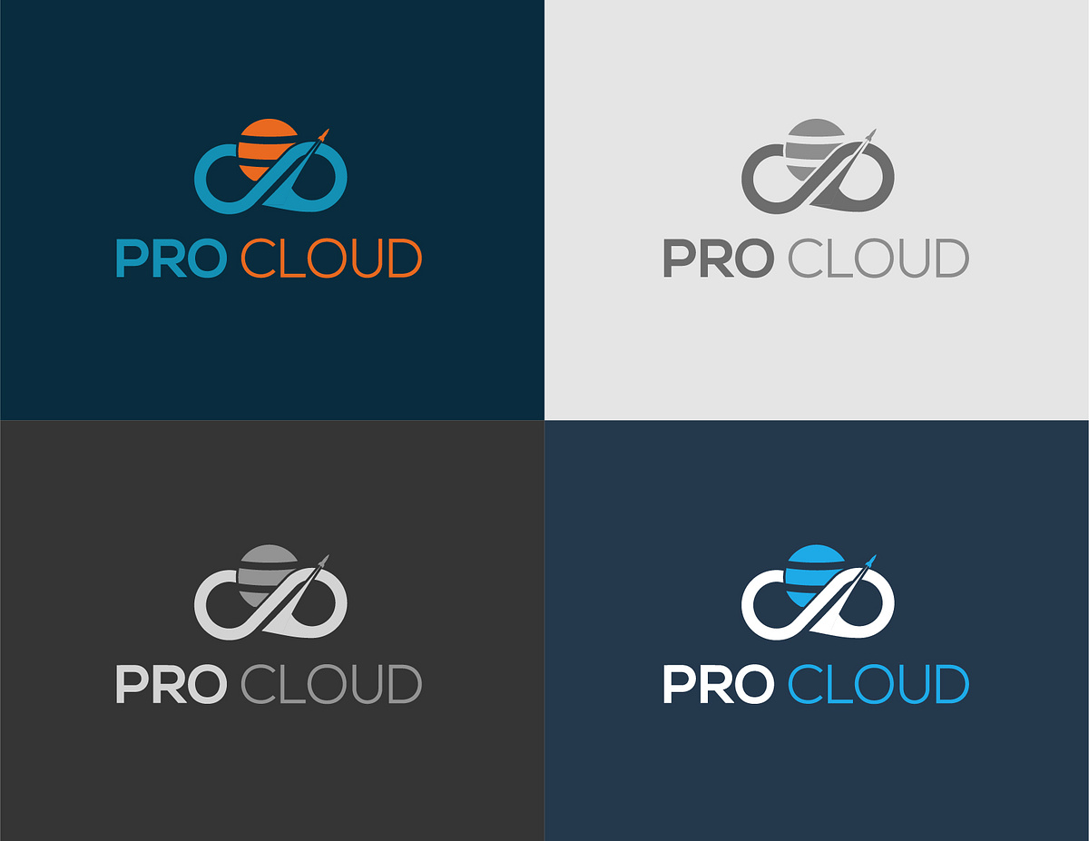 Pro Cloud Logo by Sadiqul Alam on Dribbble