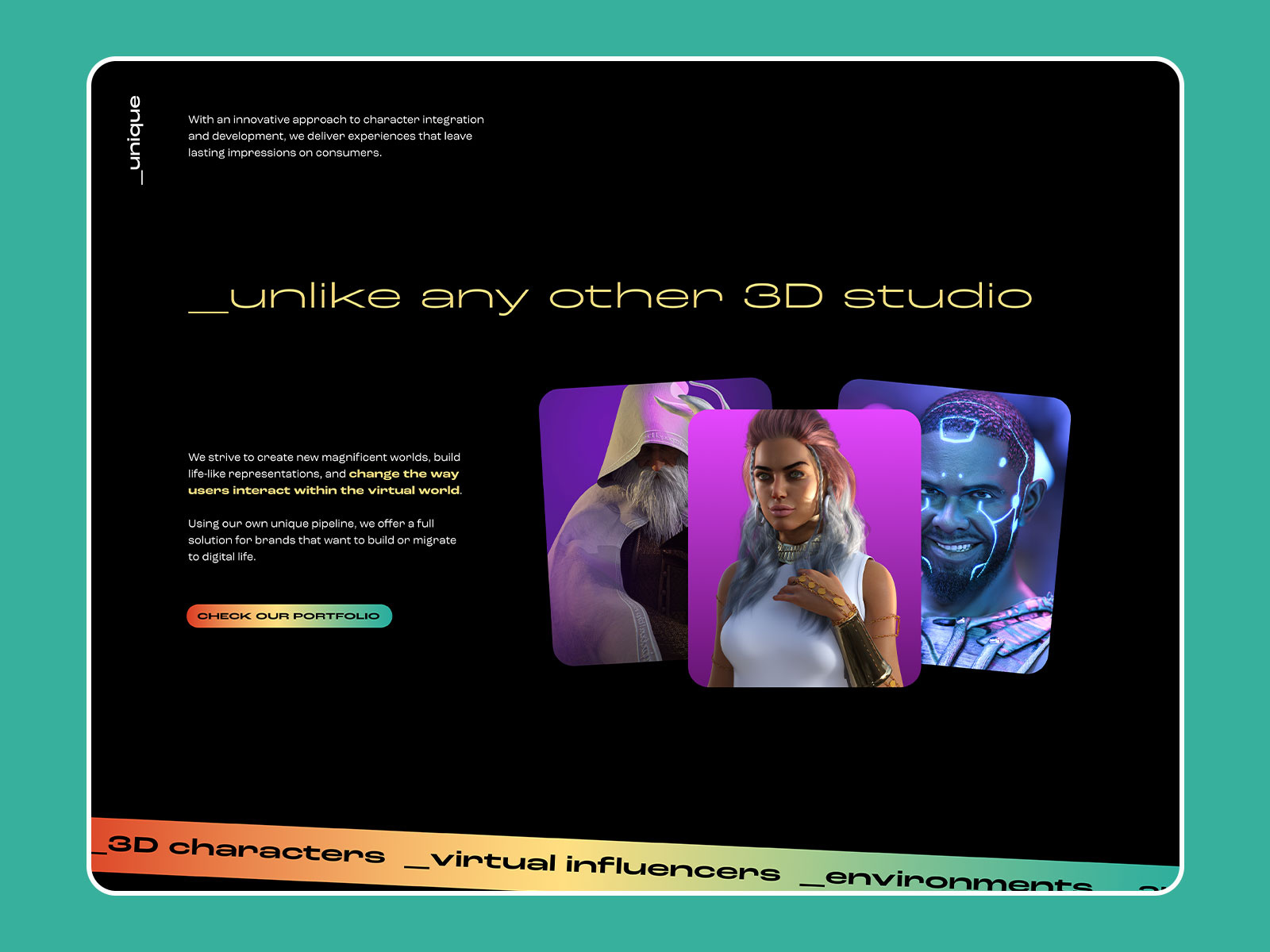 Prism Website UX/UI by Olympus on Dribbble