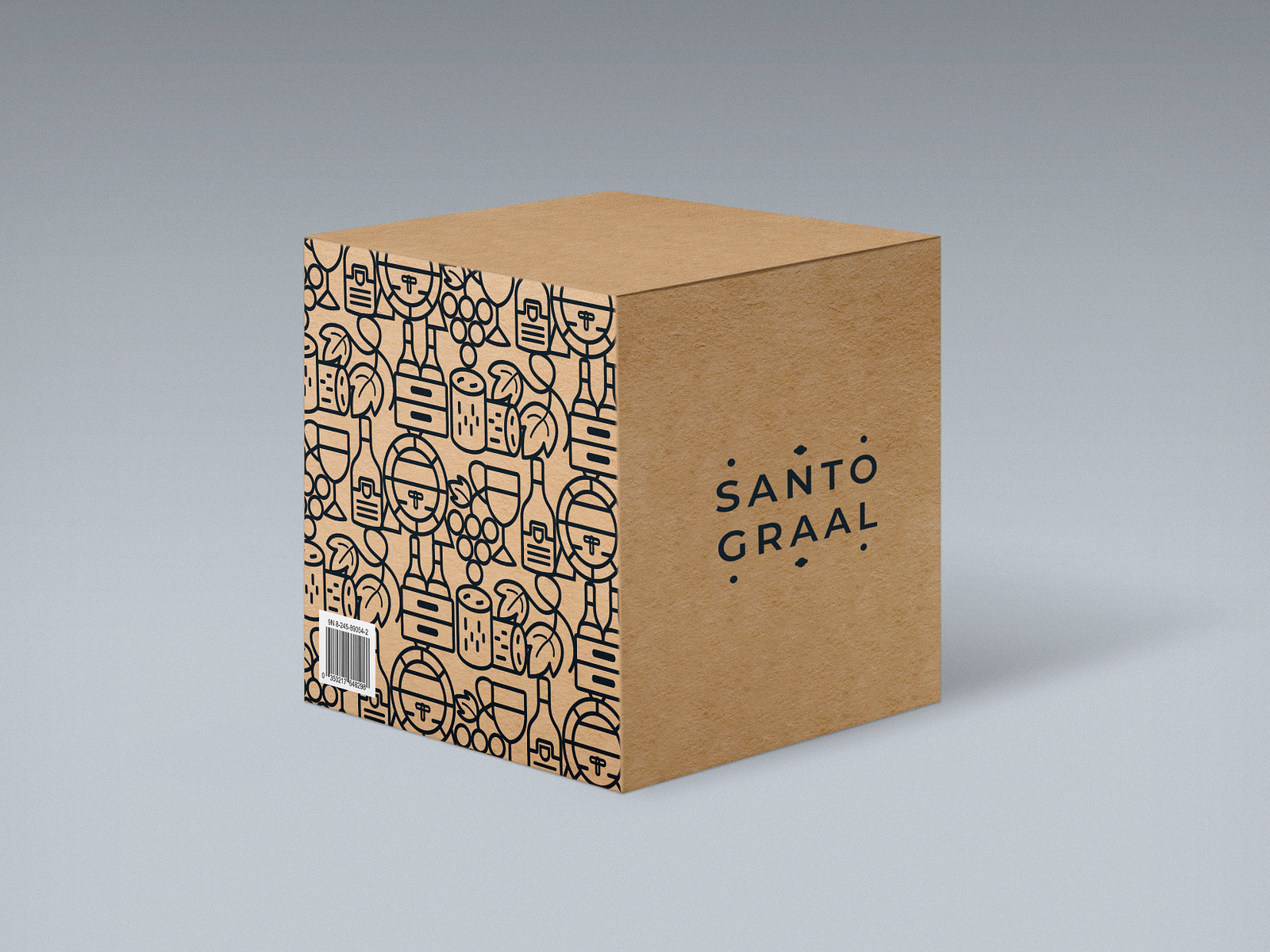 Brand Identity from Santo Graal Wines by Pedro Gomes on Dribbble
