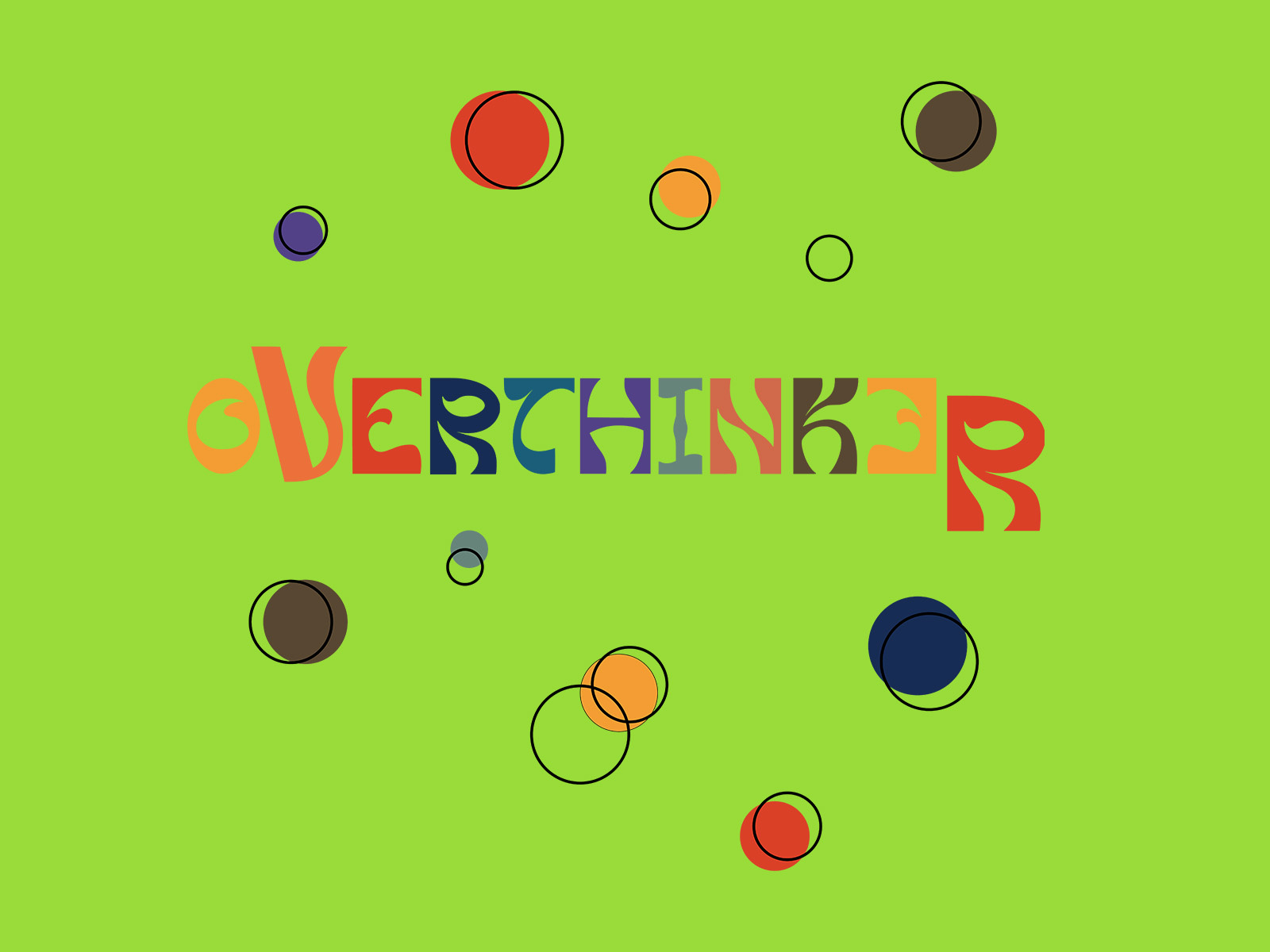 Overthinker by Sarra Louzri on Dribbble