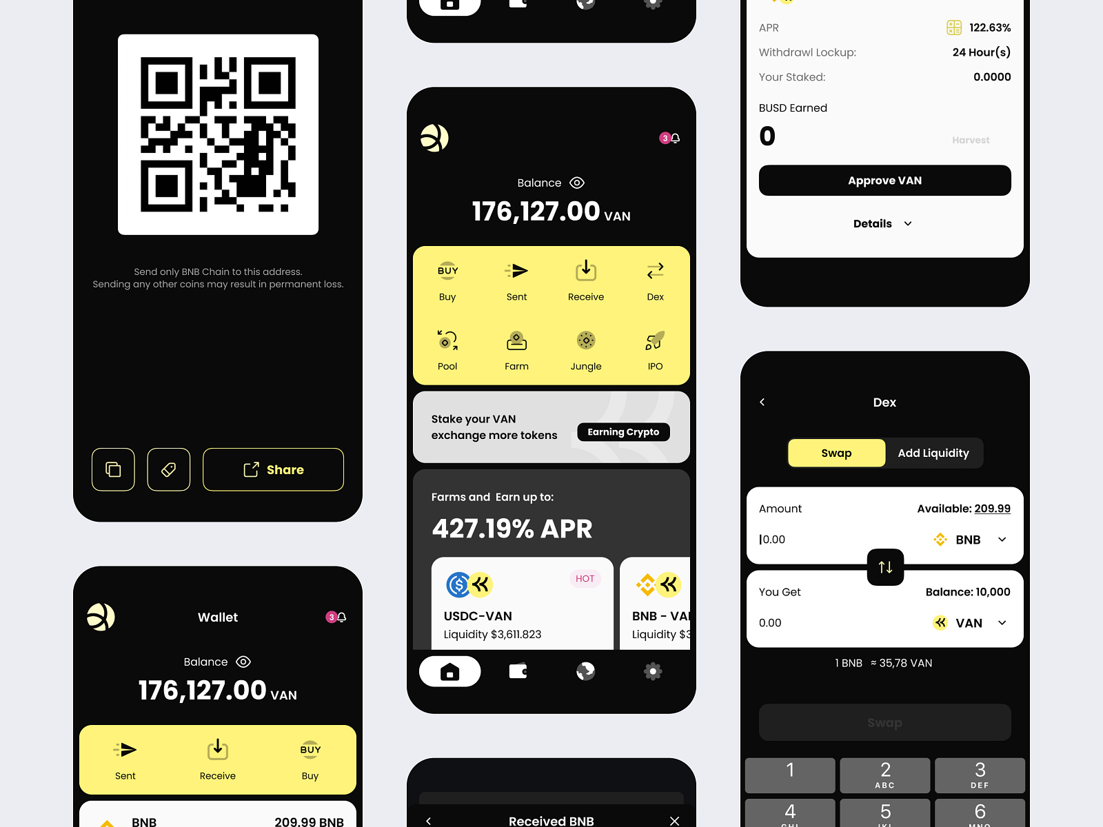 Automated Market Maker by Madalena on Dribbble