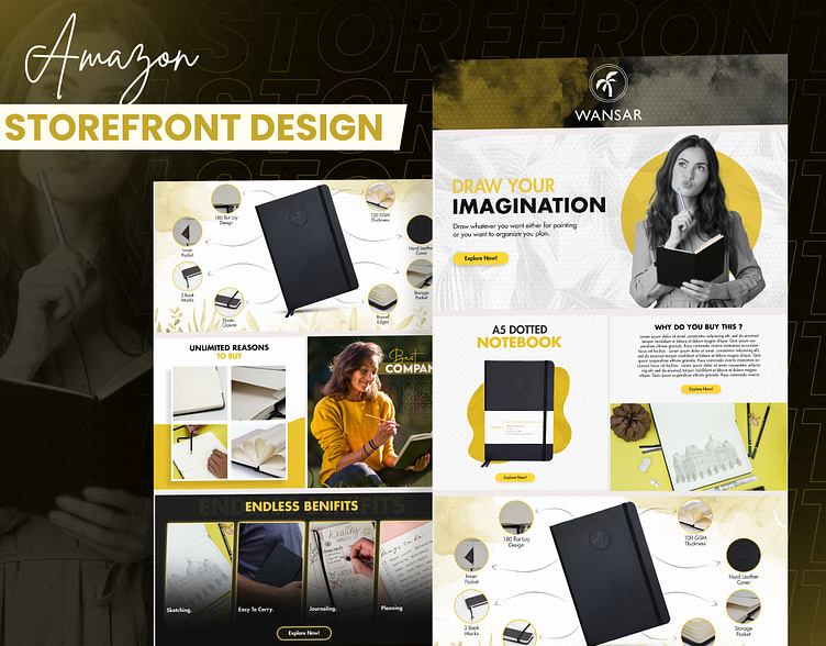 Amazon Storefront Design by Graphix Seeker | UI/UX & Graphic Designer ...