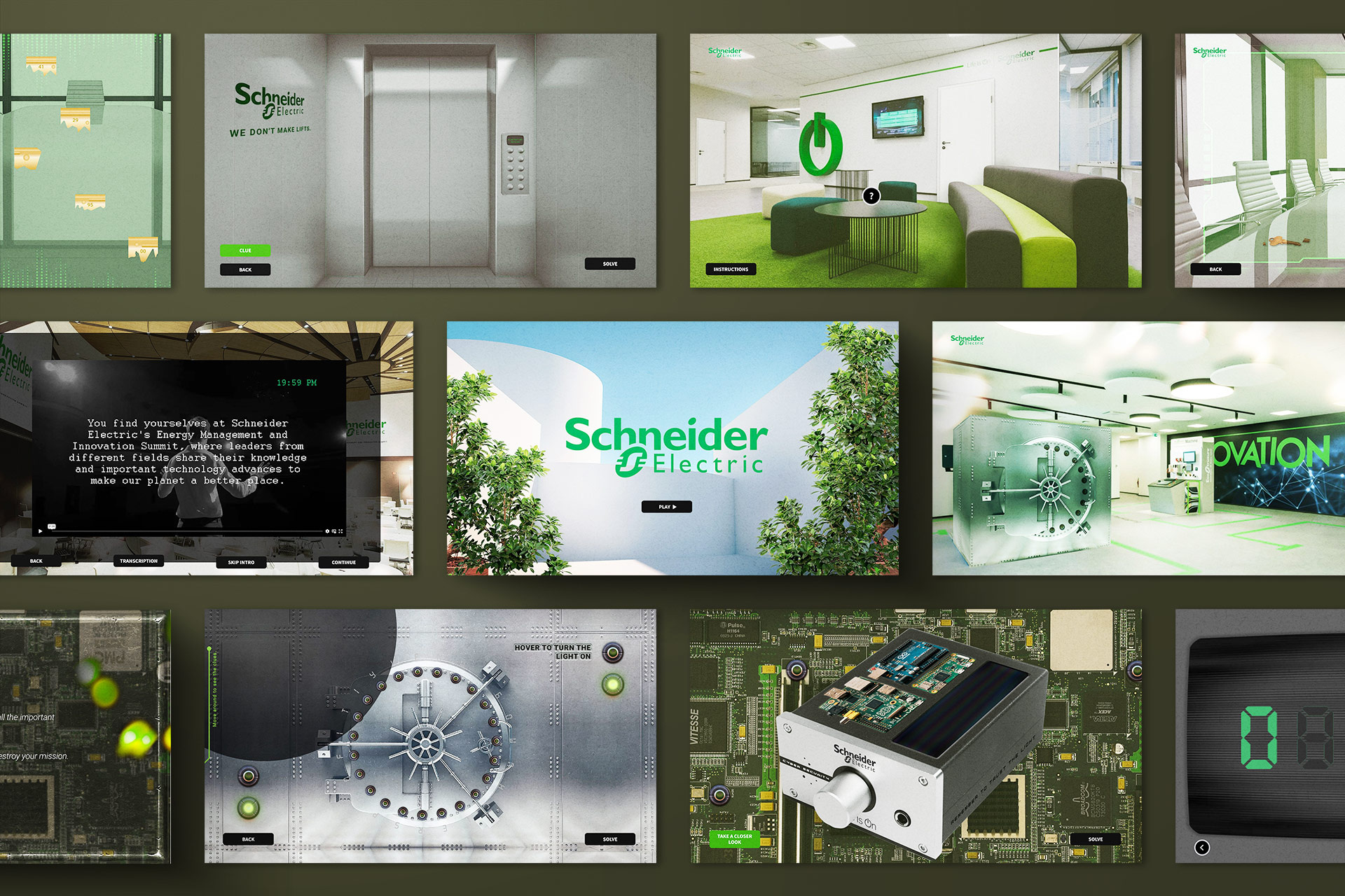Schneider Electric Game Design by Catalina López on Dribbble
