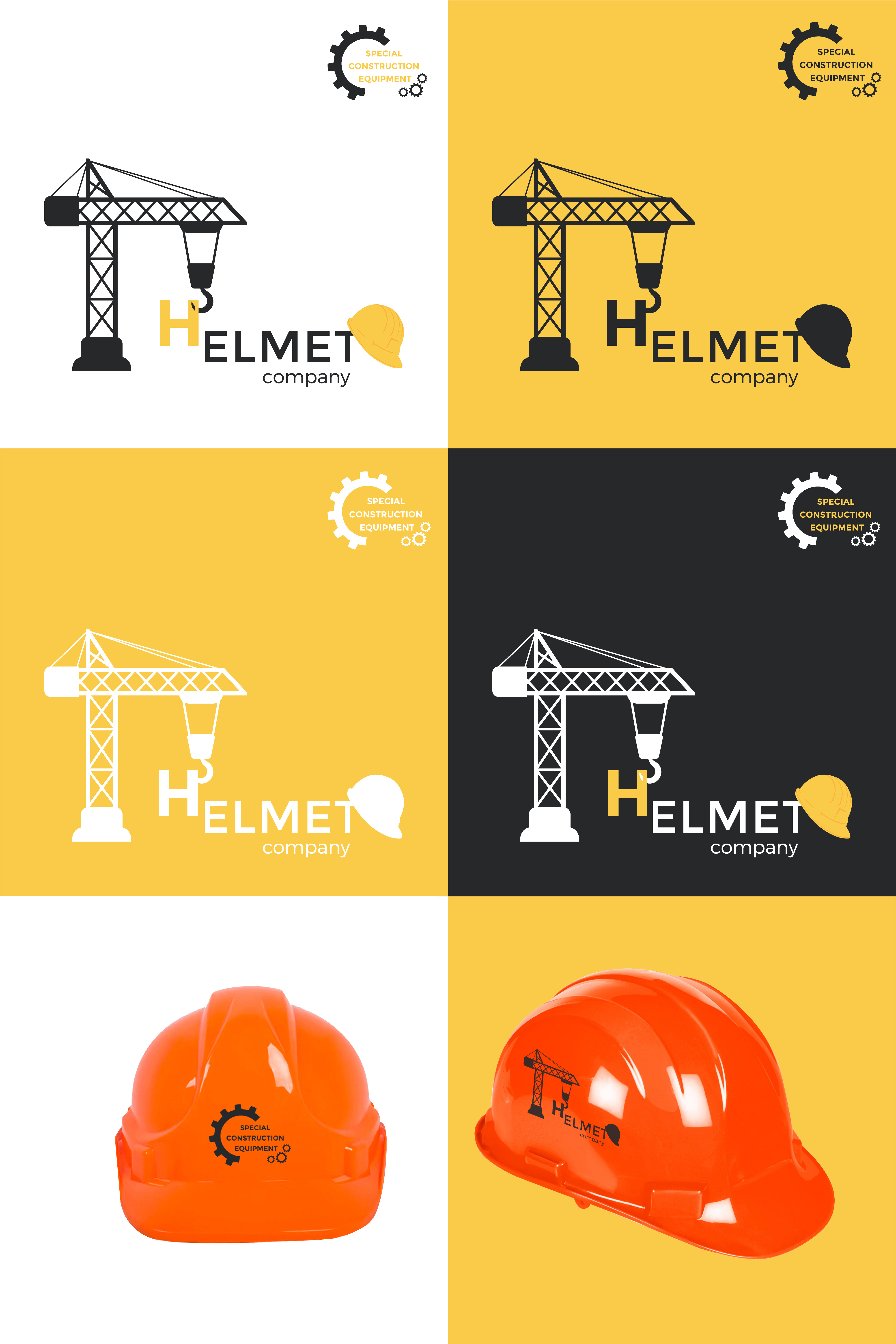 Logo for special construction equipment! by Anna Tomashenko on Dribbble