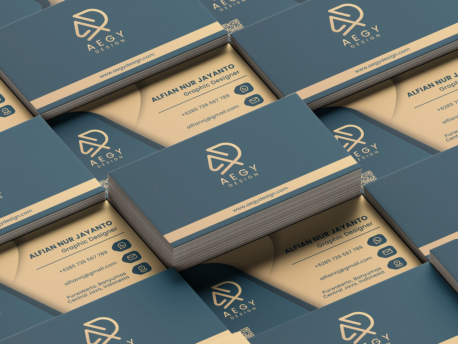Business Card by aegy design on Dribbble