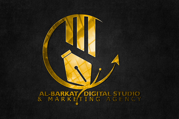 Logo concepts for our agency, "Al-Barkat Digital Studio". by M Haris ...