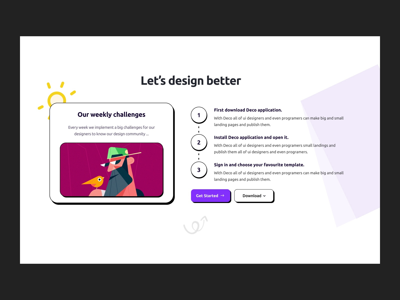 AI web landing page by Roohi Koohi on Dribbble
