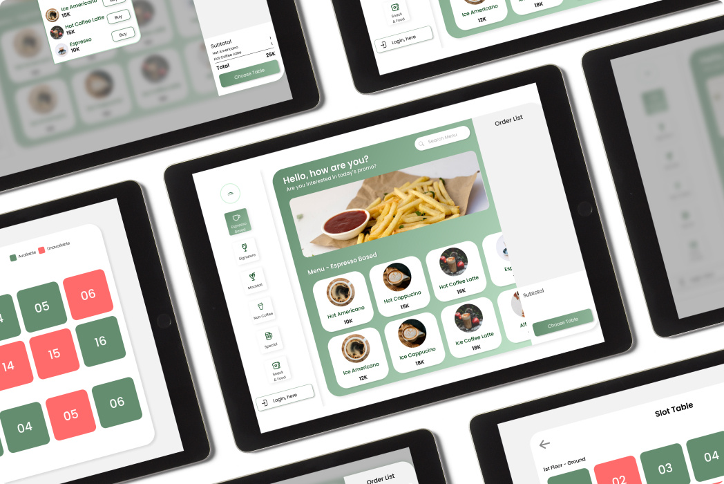 Coffee Shop POS System by Muhammad Bachrul Sidiq on Dribbble