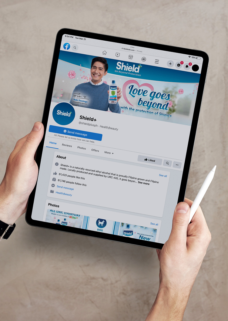 Shield+ - Campaign by Sunday Studio on Dribbble