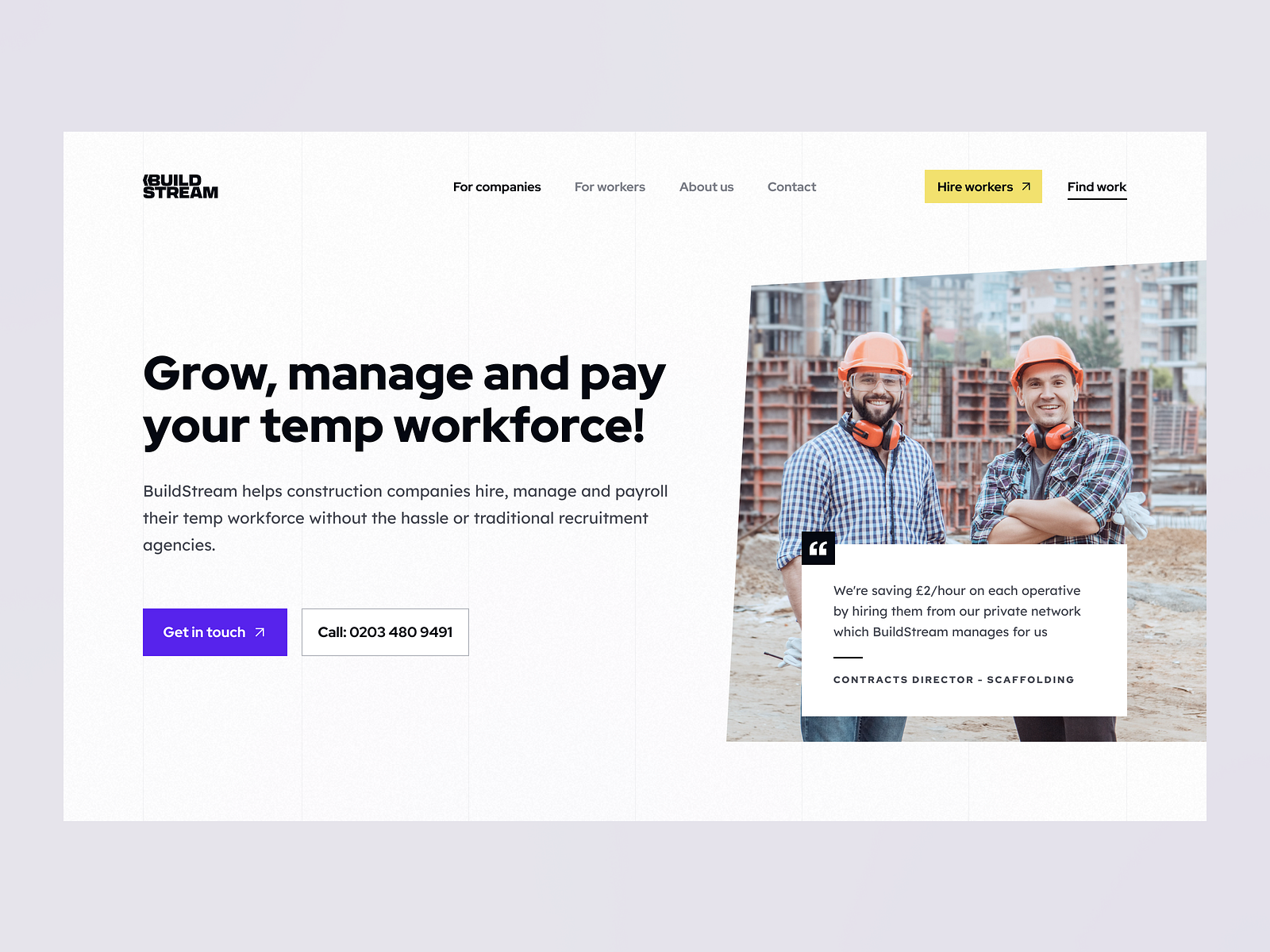 BuildStream — Website by Marek Żernik for tonik on Dribbble