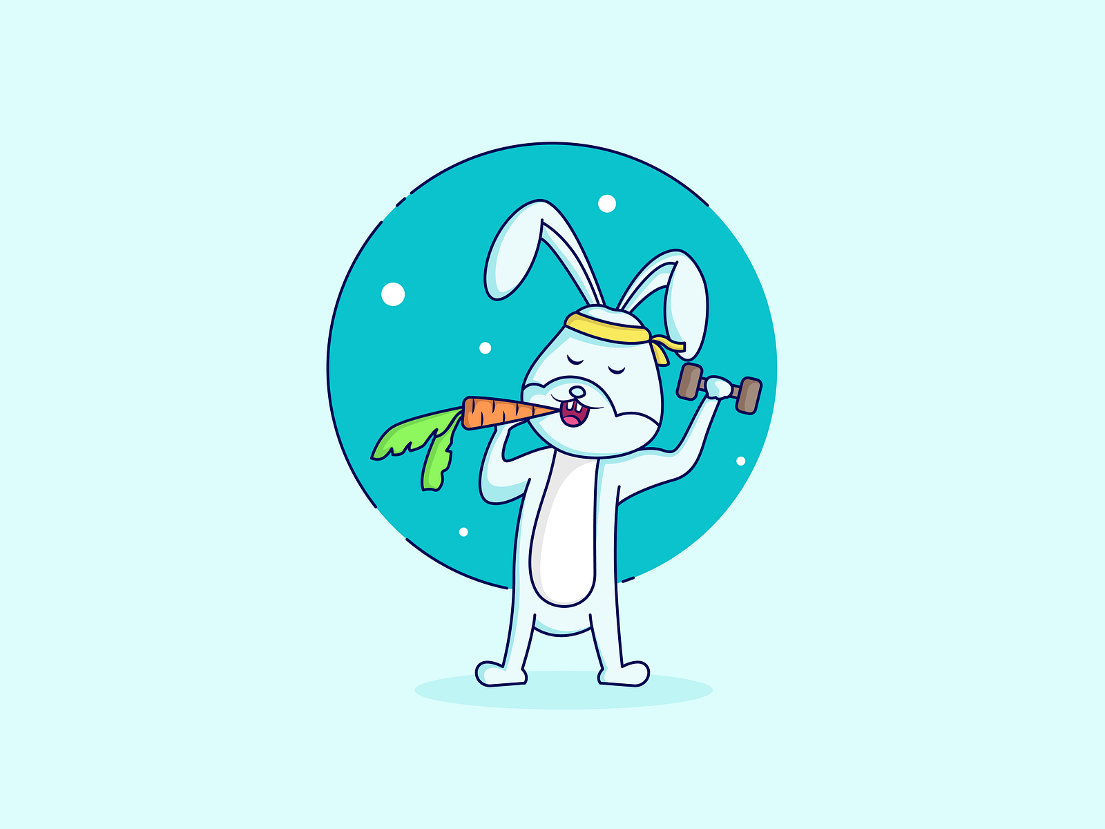 Rabbit by Manoj Jadhav on Dribbble