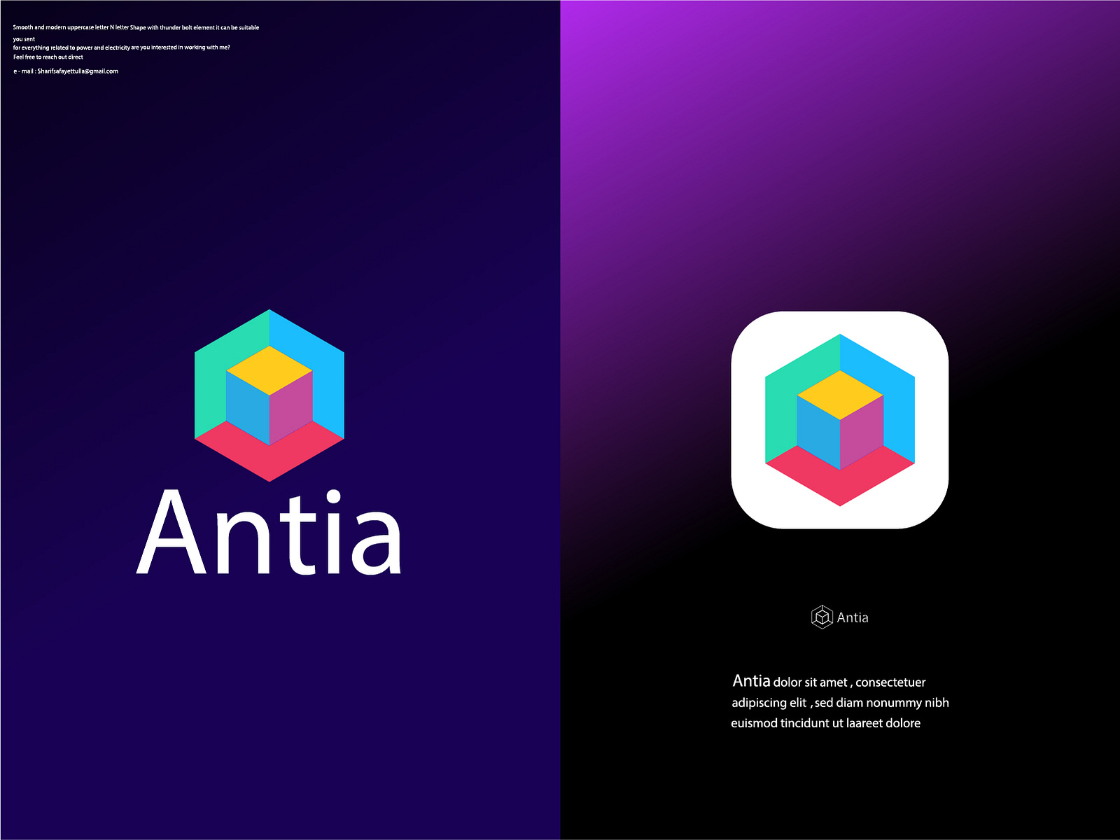 Antia logo by Murad Hasan🇧🇩 on Dribbble
