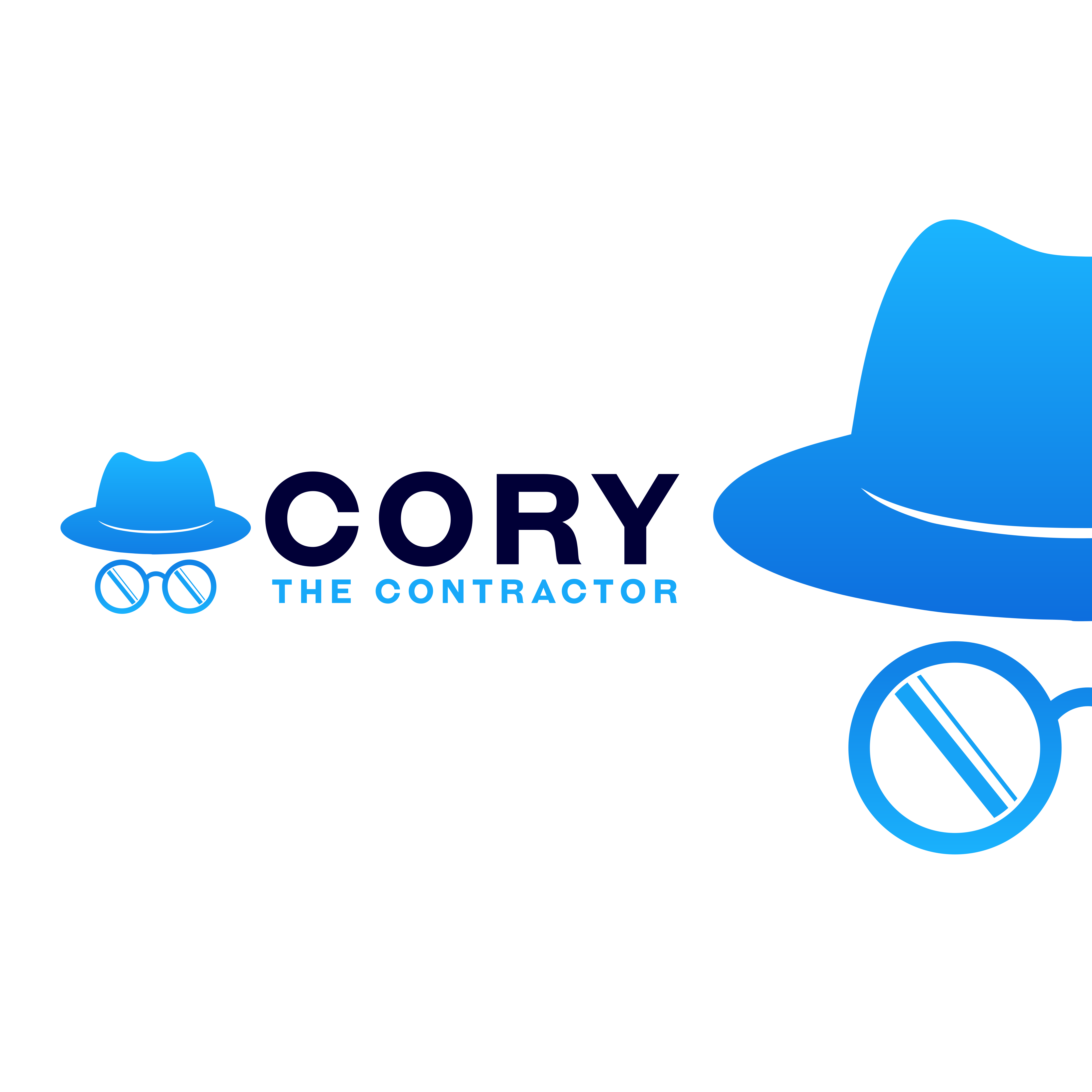 Logo for Cory The Contractor by Joseph Oghenewogaga on Dribbble