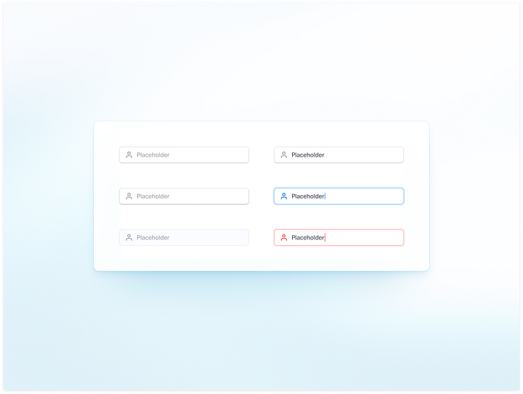#️⃣ input states by qartulad on Dribbble
