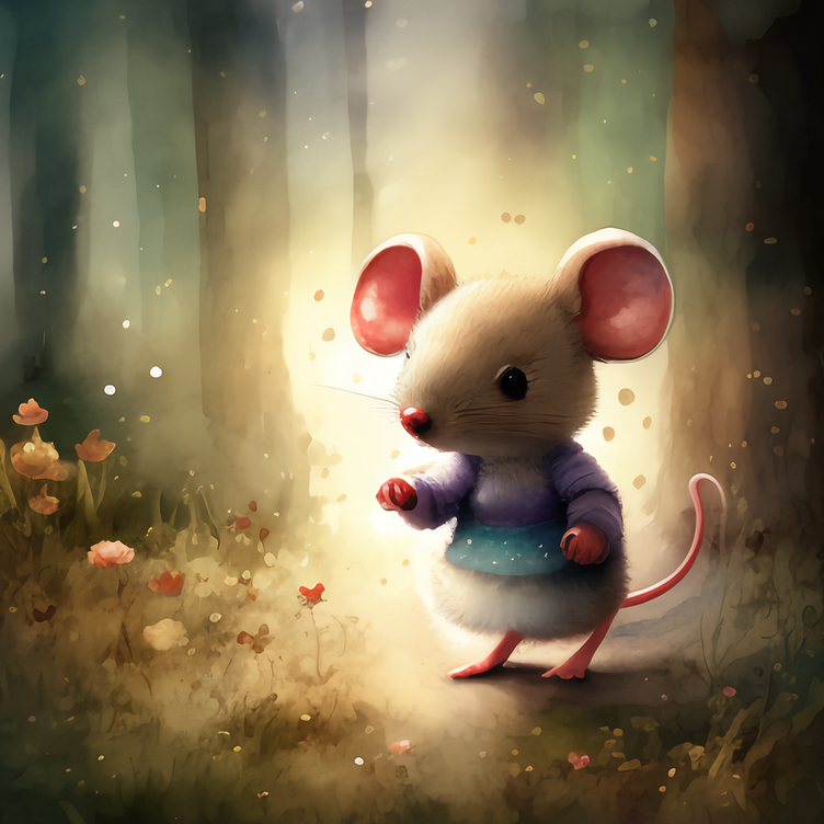 What is this little mouse thinking? by Chungchi Tsao on Dribbble