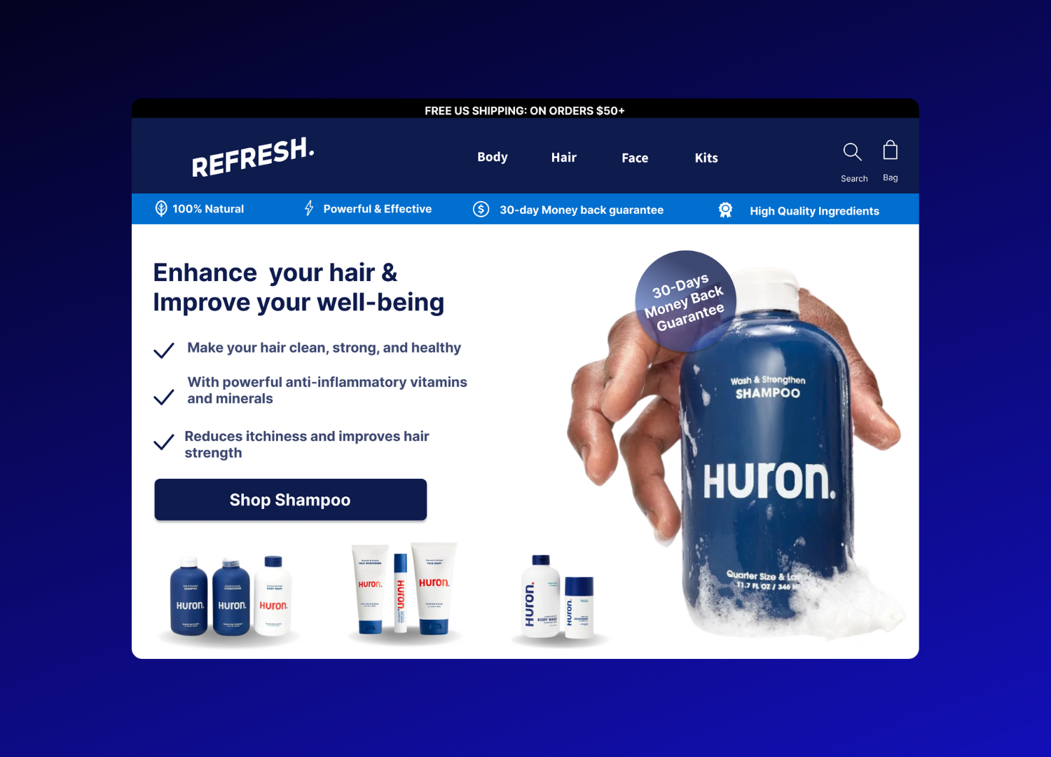 Refresh E-commerce Website & Mobile App UI Design by Sania Salsabila ...