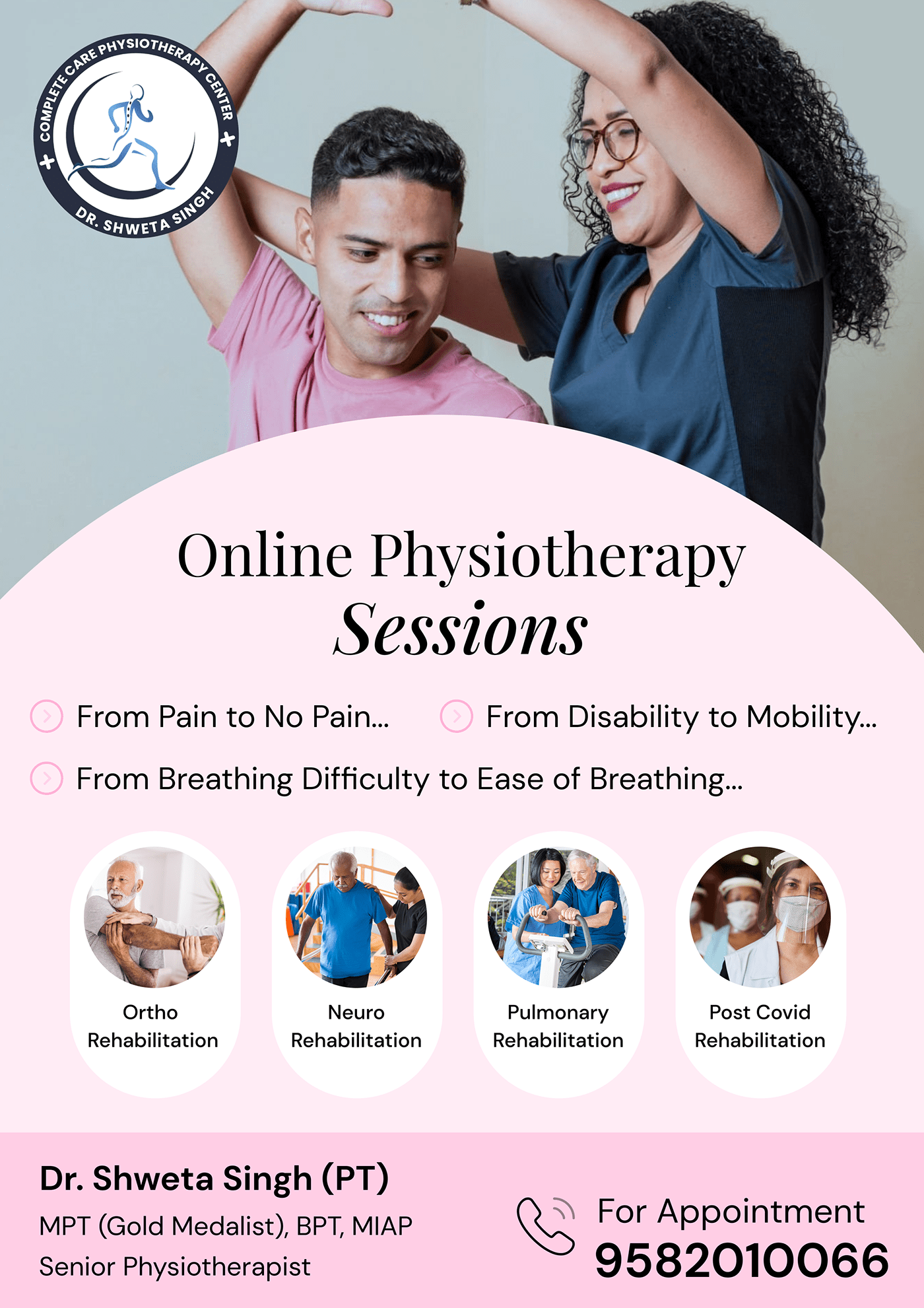 Physiotherapy sessions post by Jaspal singh on Dribbble